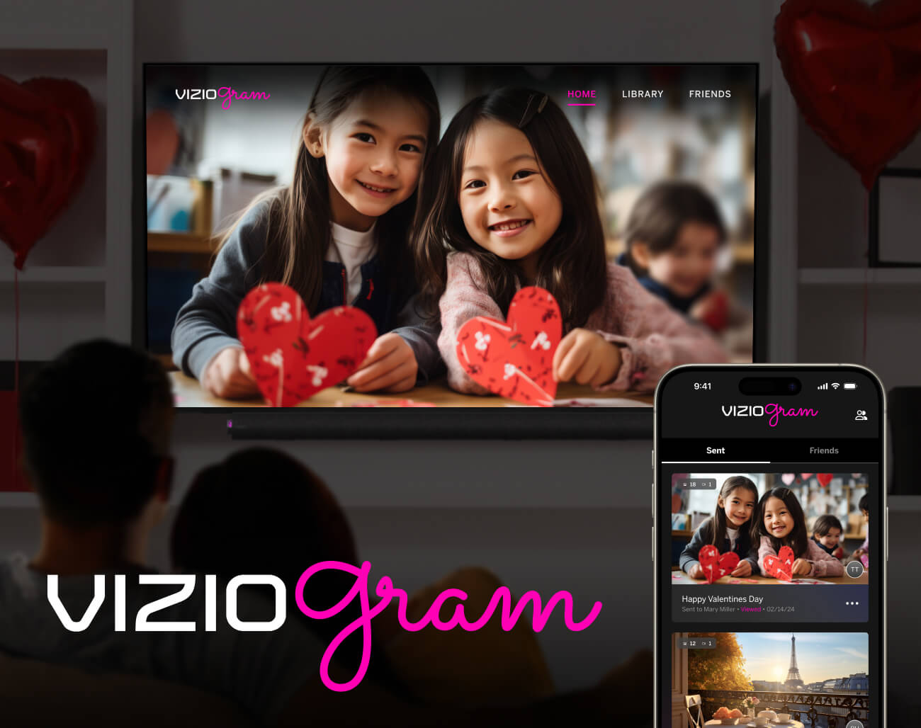 Share the Love with VIZIOgram