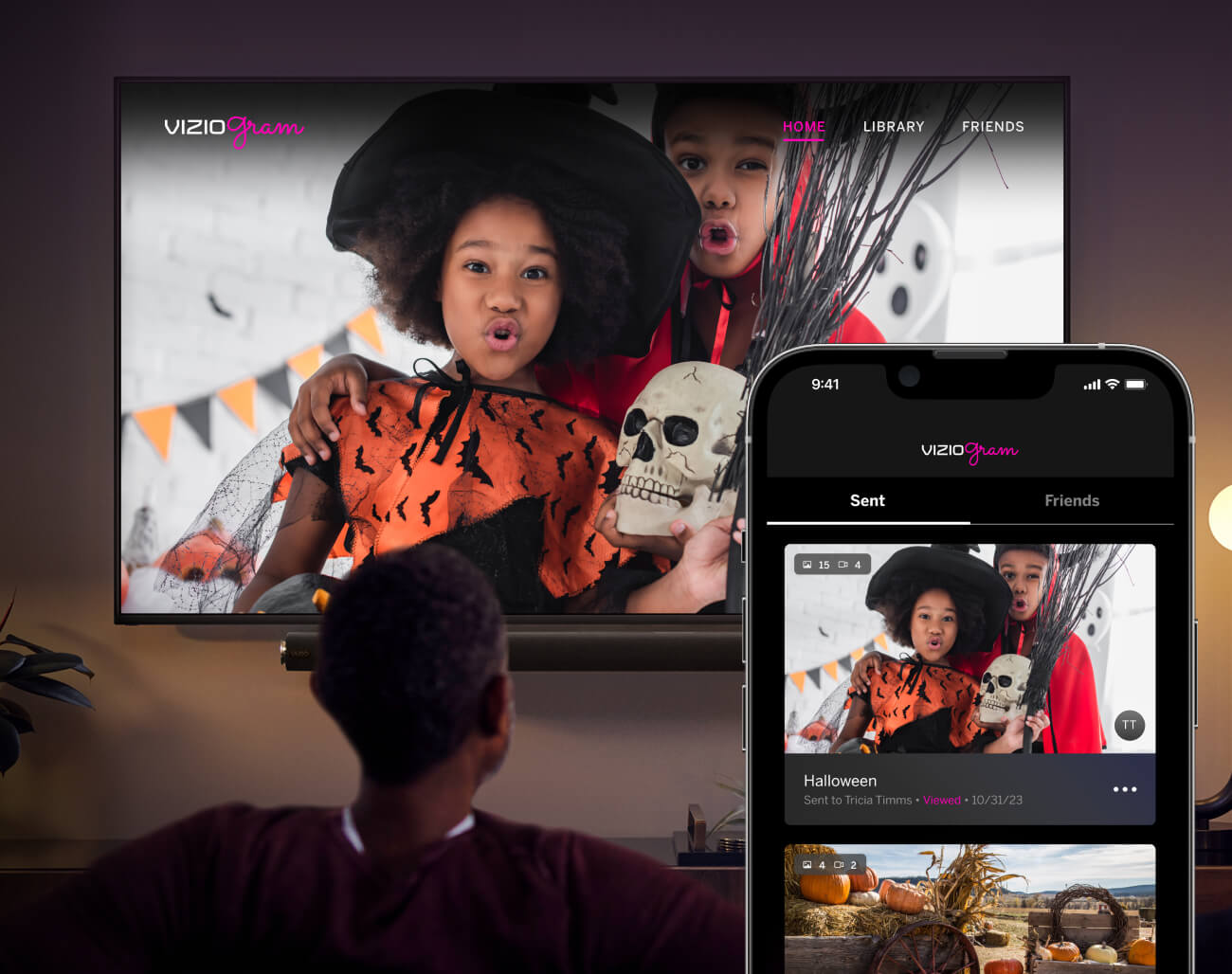 Share Halloween Moments on the Big Screen